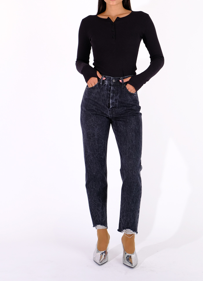 Salt pepper jeans Life is too short to wear boring clothes TsarinaBoutique